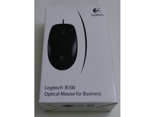 NEW OEM Logitech B100 Optical USB 800 DPI wired Mouse PC and MAC ...